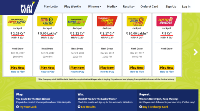 Playwin Lottery- Now you can enjoy Lotto and Keno games in India too